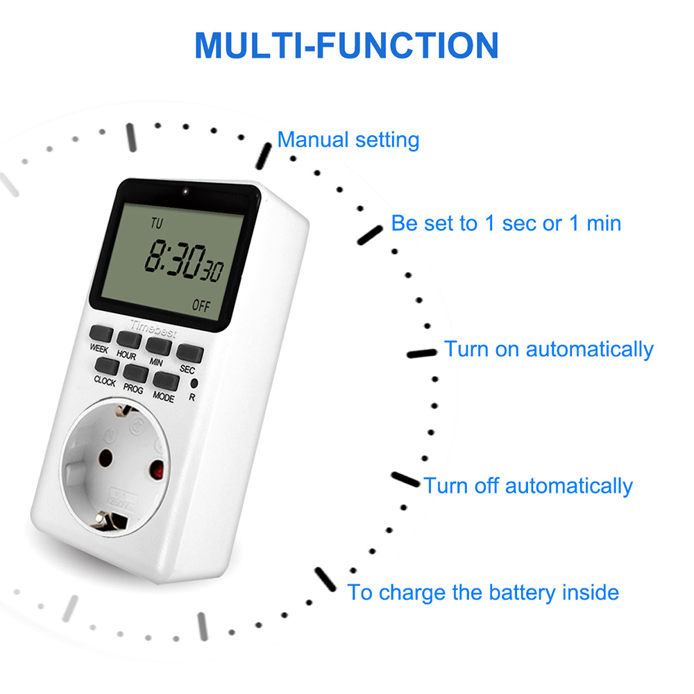 Timebest Set09a Digital Timer Socket 0650