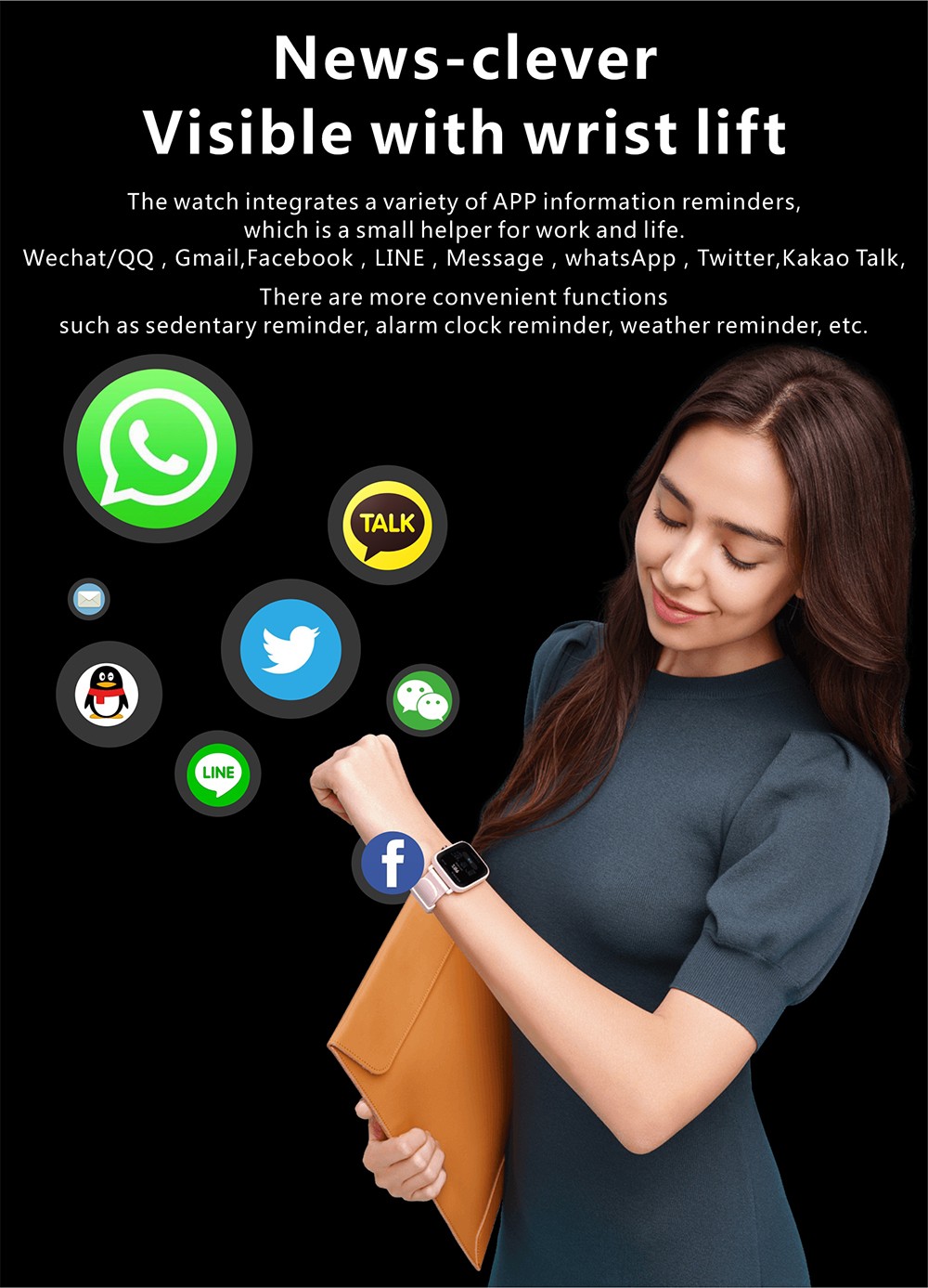 Q26 Pro Smartwatch 1.83'' TFT Screen Beige