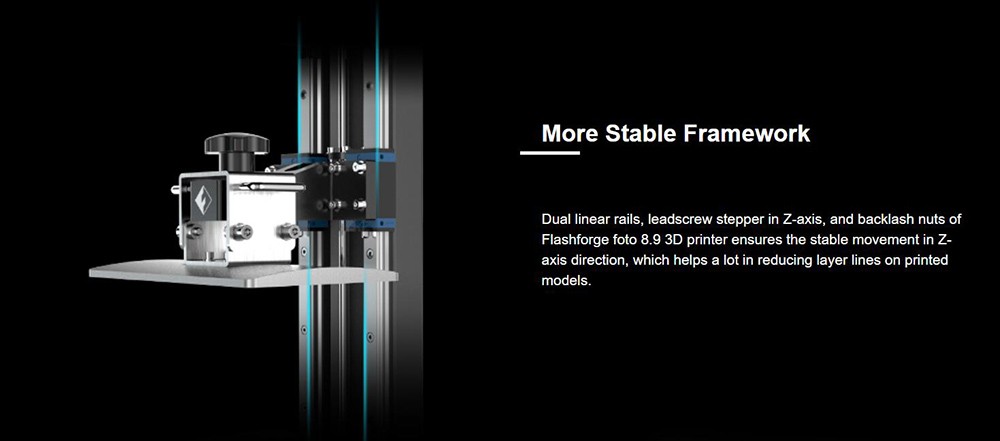 FLASHFORGE Foto 8.9 4K Mono LCD Resin 3D Printer