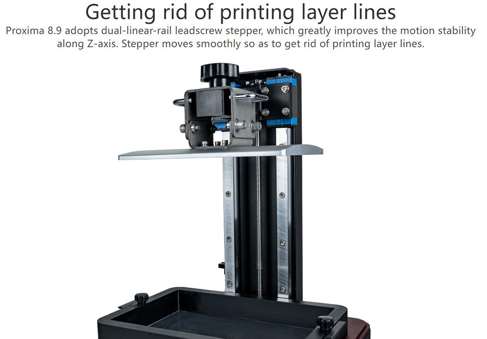 Voxelab Proxima 8.9 4K Mono LCD Resin 3D Printer
