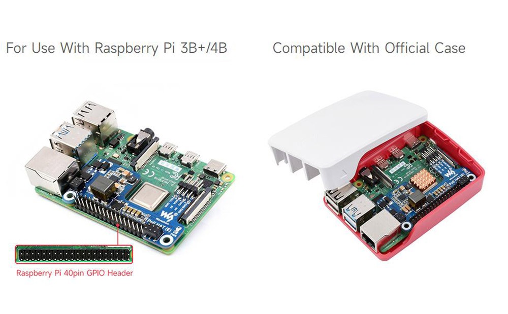 Waveshare PoE HAT (E) for Raspberry Pi 3B+/4B