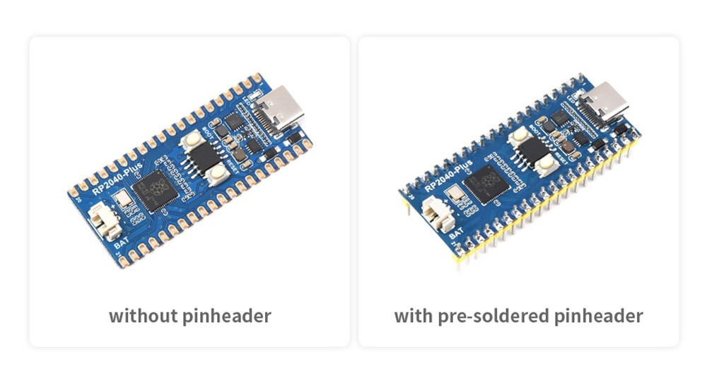 Waveshare Mcu Board For Raspberry Pi Mcu Rp2040 4mb
