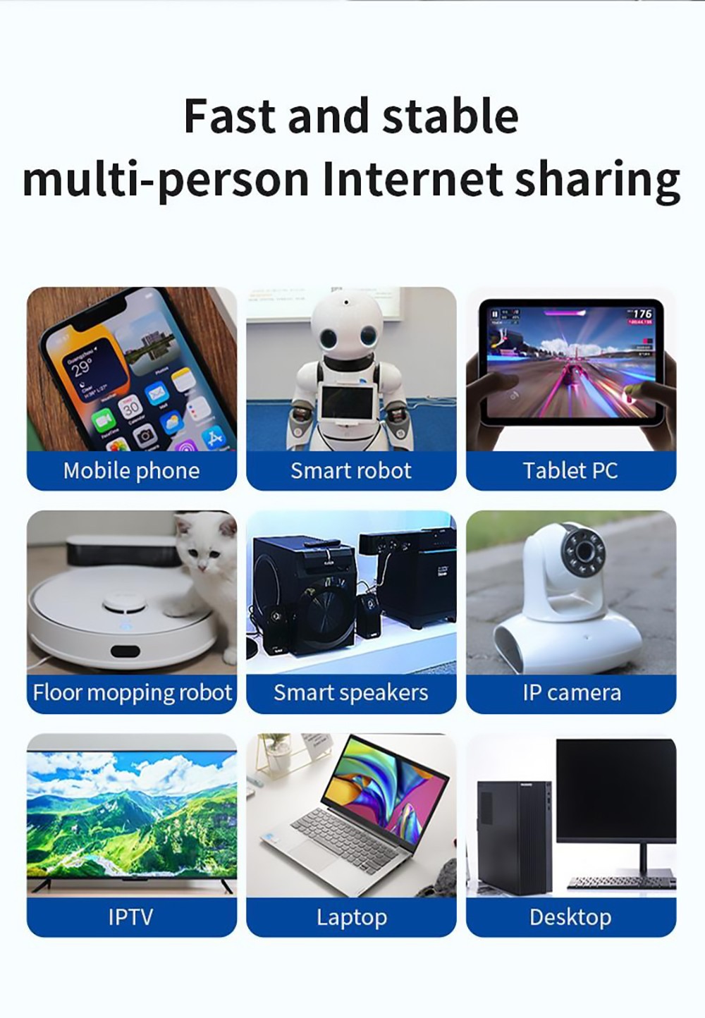 WiFiSky GR403 High Speed Outdoor 4G LTE Wireless AP WiFi Router US