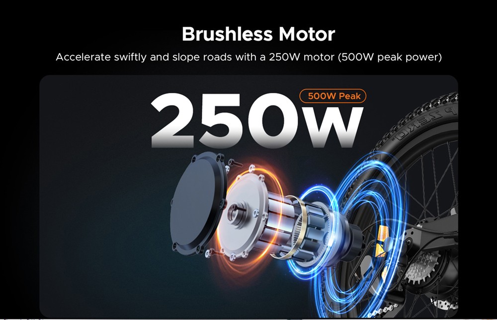 ENGWE C20 Pro E-bike 20 Inch 36V 15.6AH 25Km/h 250W Bafang Motor White