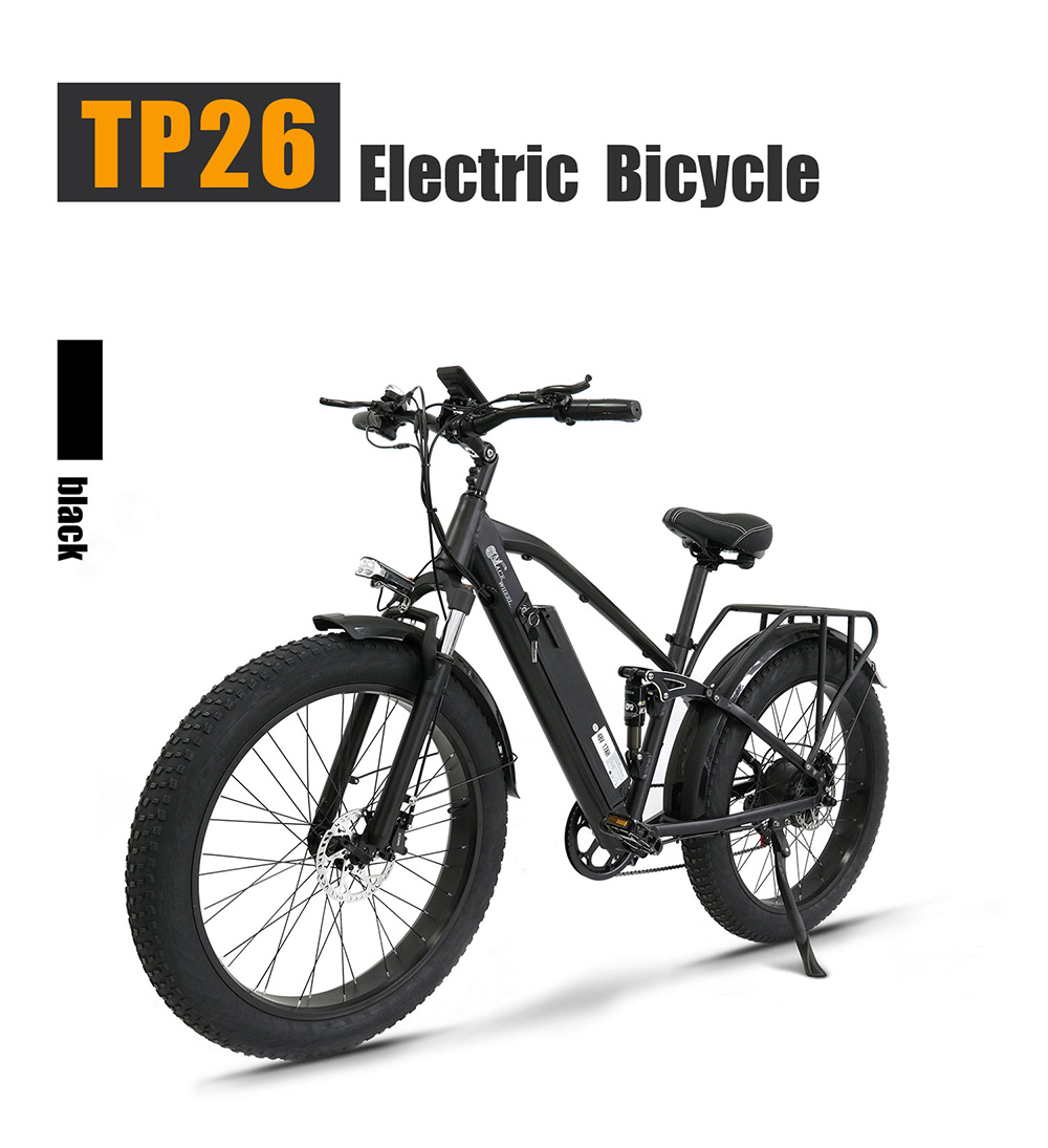 CMACEWHEEL TP26 Electric MTB Bike 26 Inch 48V 17AH 45Km/h 750W Motor