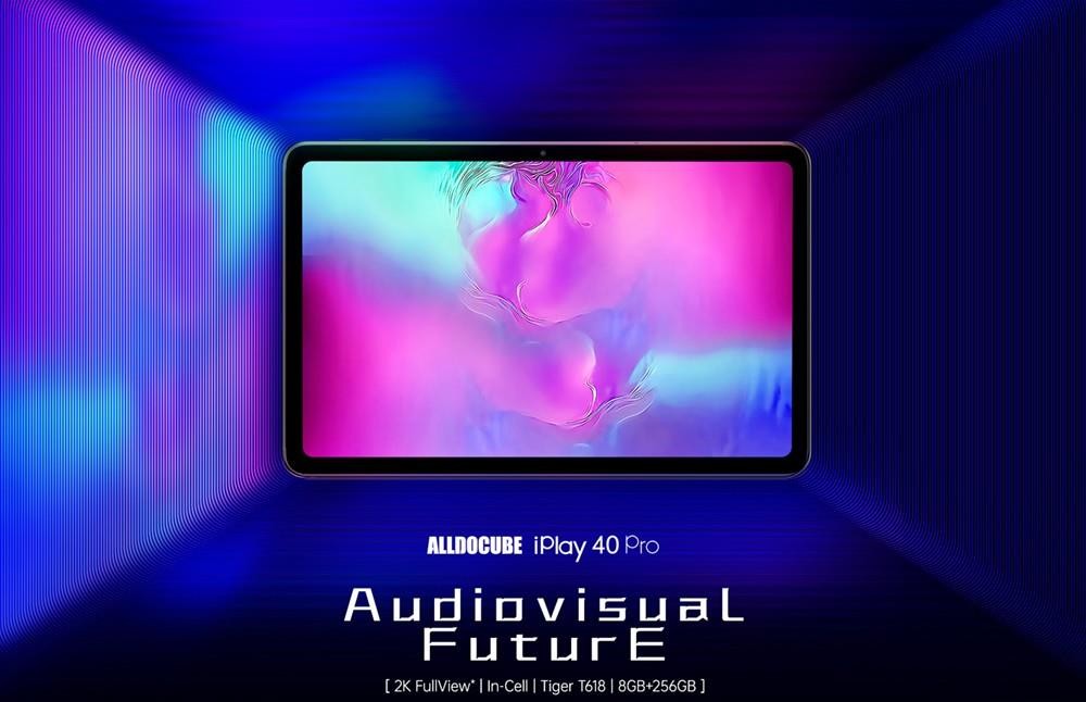 ALLDOCUBE iPlay 40 Pro UNISOC Tiger T618 LTE Tablet with Keyboard
