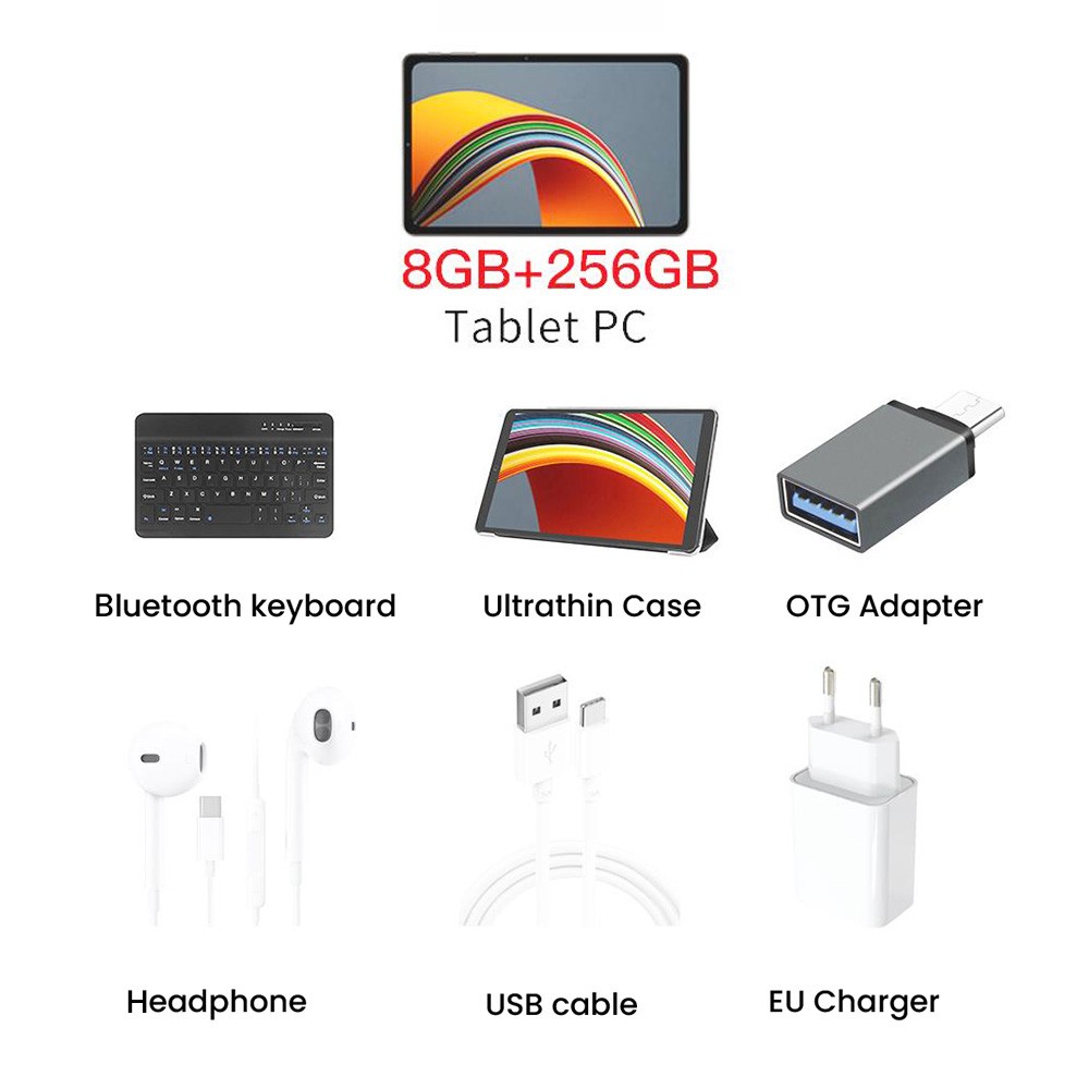 ALLDOCUBE iPlay 40 Pro UNISOC Tiger T618 LTE Tablet with Keyboard