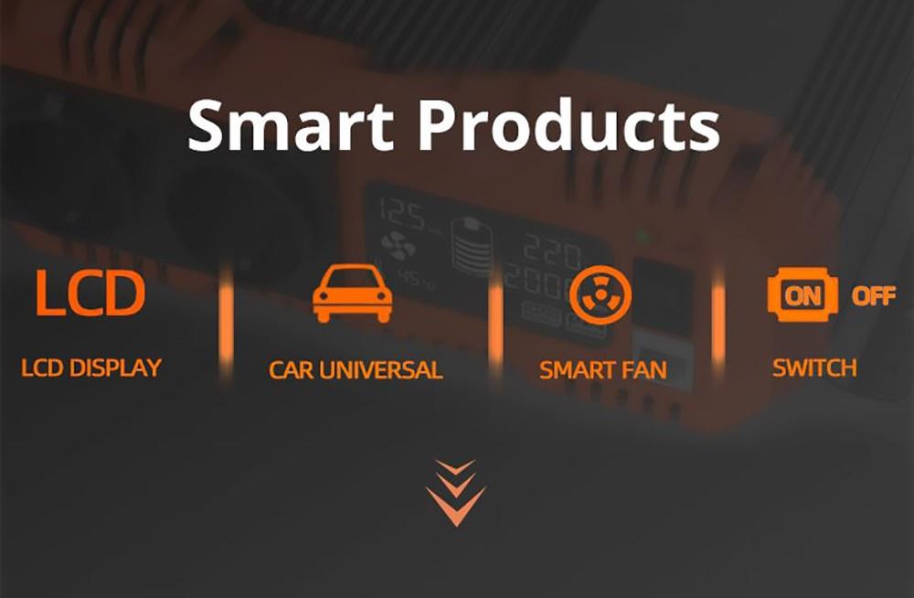 FCHAO 2500W Pure Sine Wave Inverter 24V