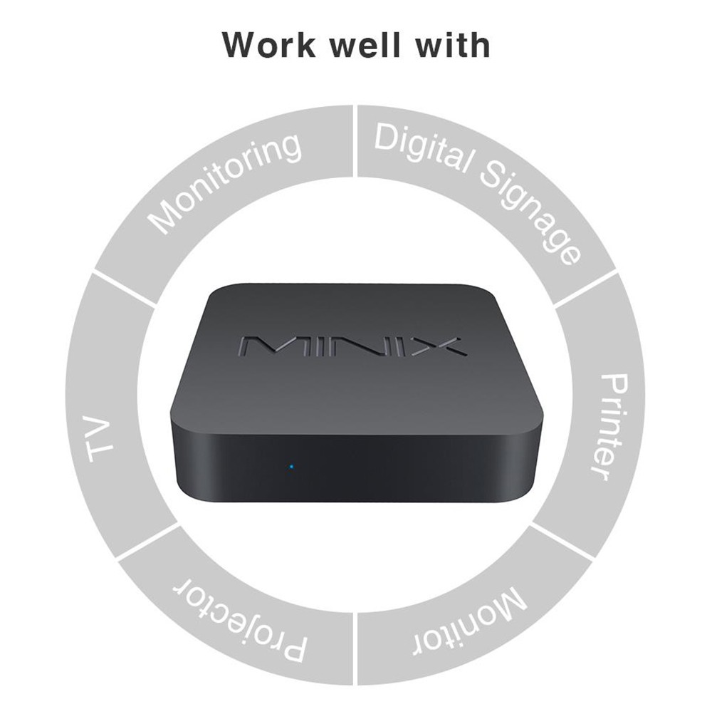 MINIX J50C MAX Mini PC, 8GB RAM 240GB ROM