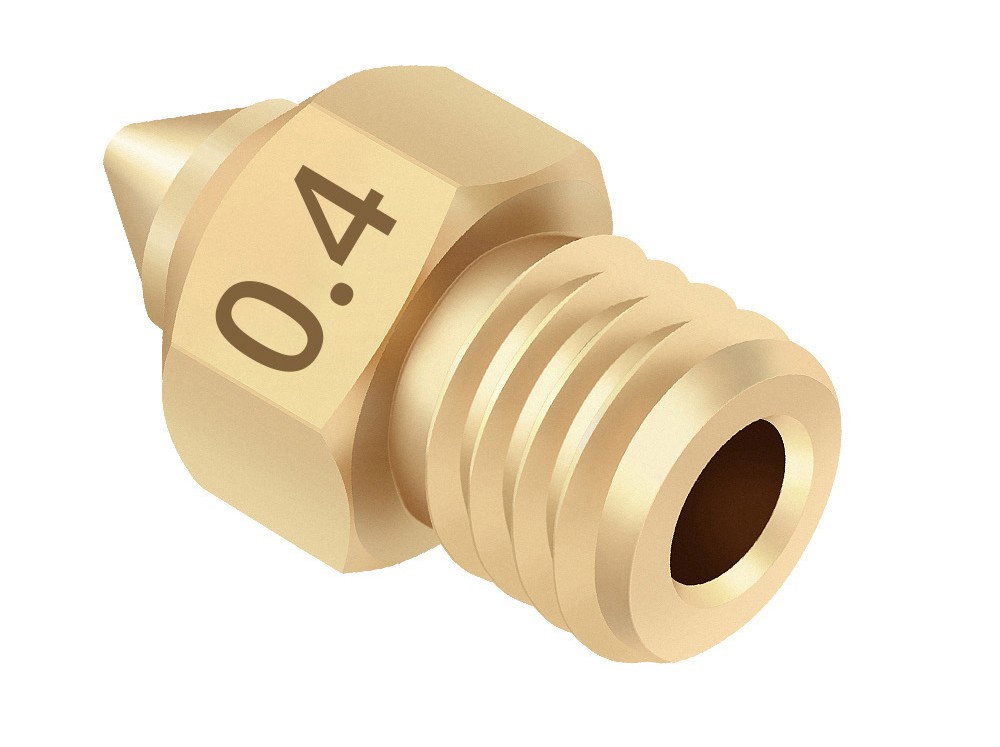 TWO TREES 0.4mm Copper TTS Pointed Nozzle