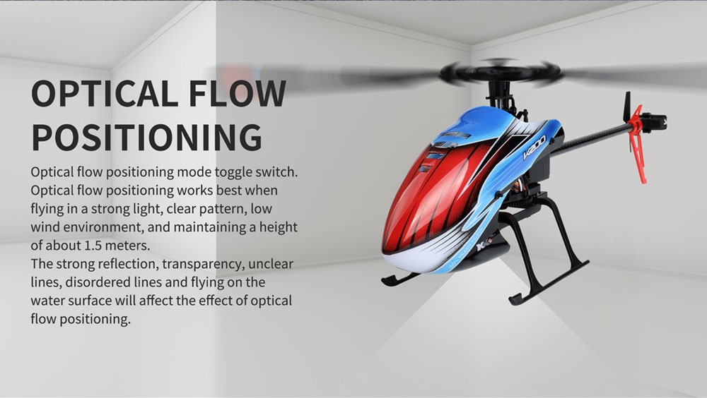 Wltoys K200 RC Helicopter 4CH 2.4G Remote Control 1 Battery