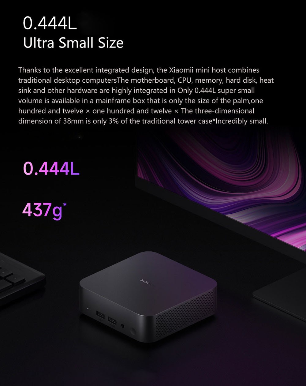 Xiaomi Mini PC Intel Core i5-1240P Processor