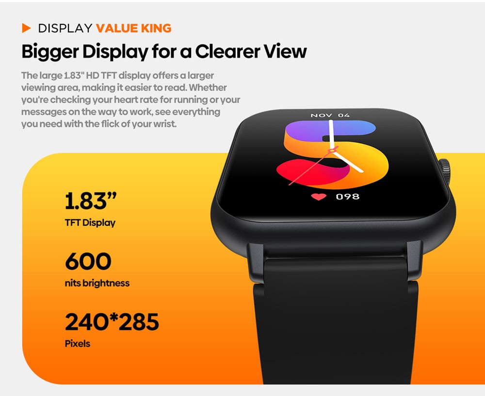 Zeblaze Btalk Lite Voice Calling Smartwatch