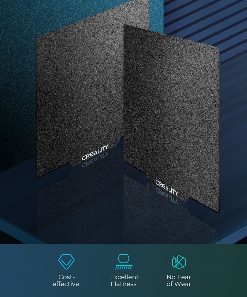 Creality 235*235mm Double-Sided Black PEI Printing Platform