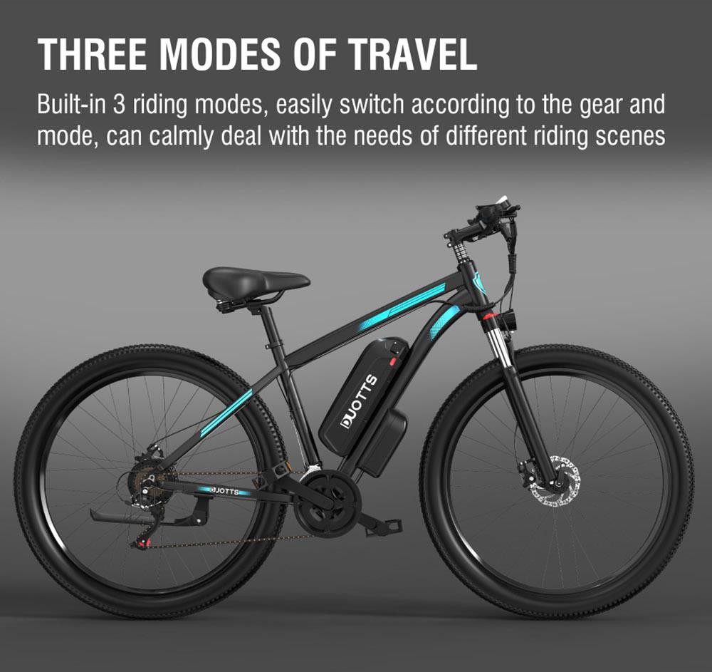 DUOTTS C29 electric bike 750W motor 15ah battery 50km range | Poland