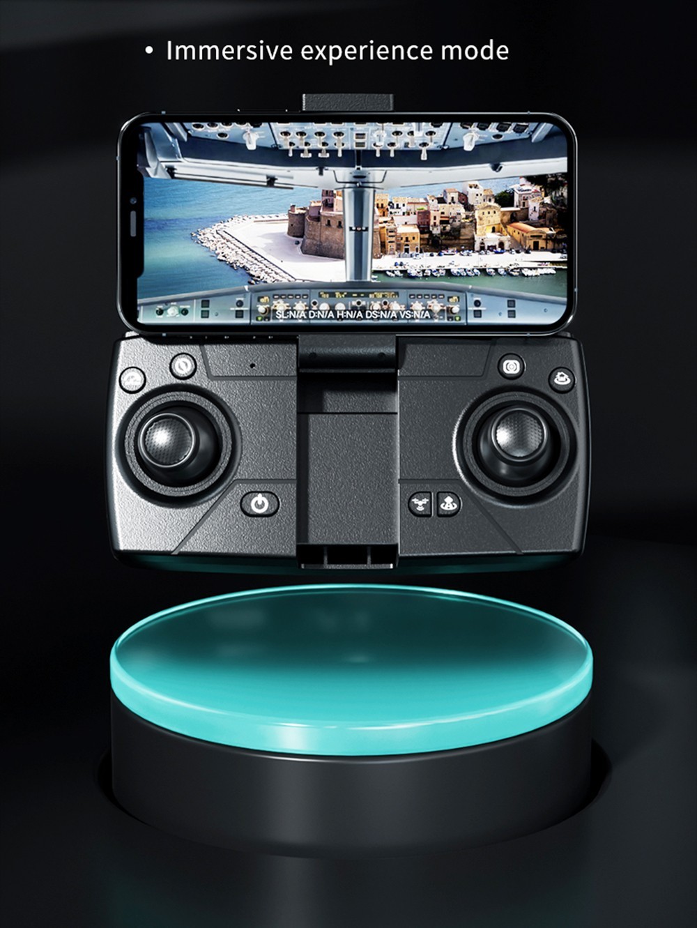 JJRC X27 RC Drone with 1080P HD Wide-angle Camera 3 Batteries