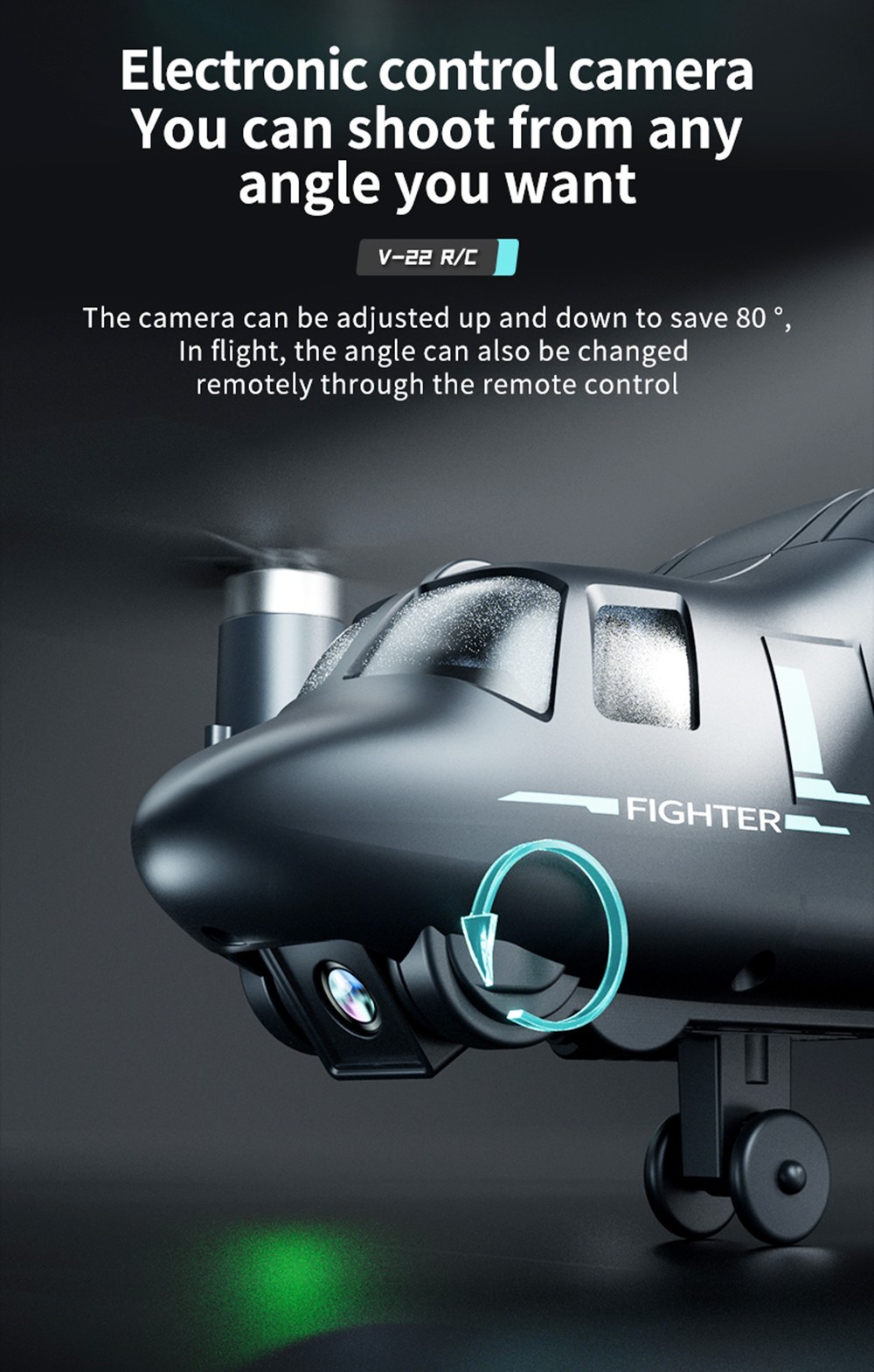 JJRC X27 RC Drone with 1080P HD Wide-angle Camera 3 Batteries