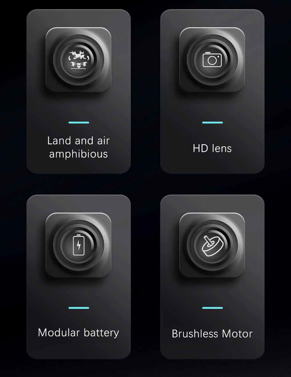 JJRC X27 RC Drone with 1080P HD Wide-angle Camera 3 Batteries