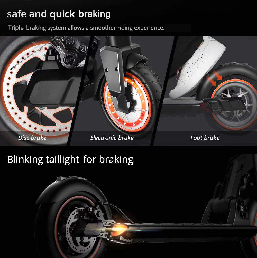 KUGOO M2 Pro 350W Motor 35km/h Max Electric Scooter Black