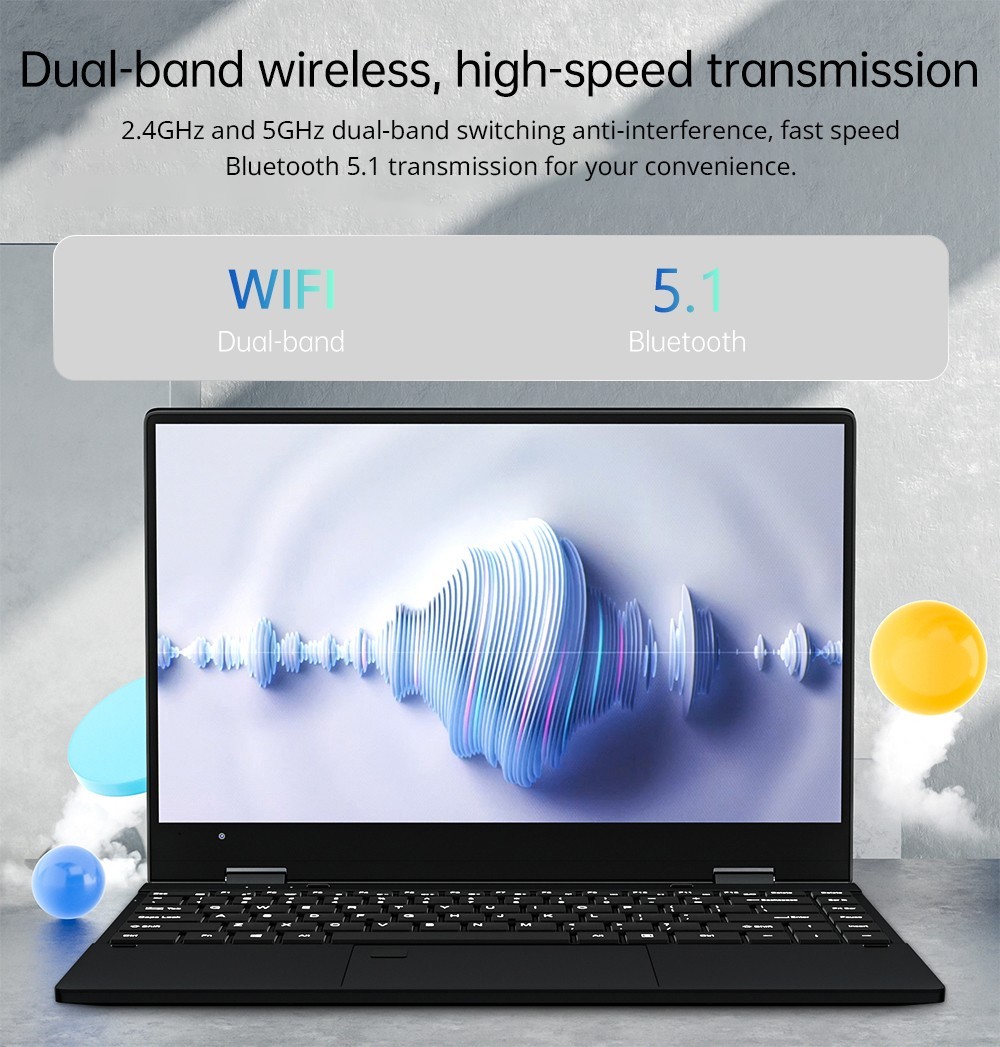 KUU Flexone 14.1'' Laptop Intel Pentium Silver J5040