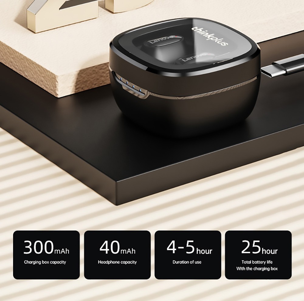 Lenovo Thinkplus XT62 TWS Earphone Black