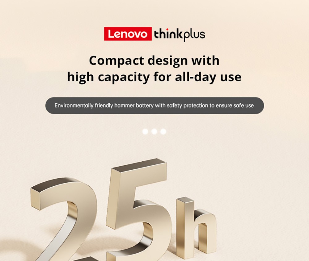 Lenovo Thinkplus XT62 TWS Earphone Purple