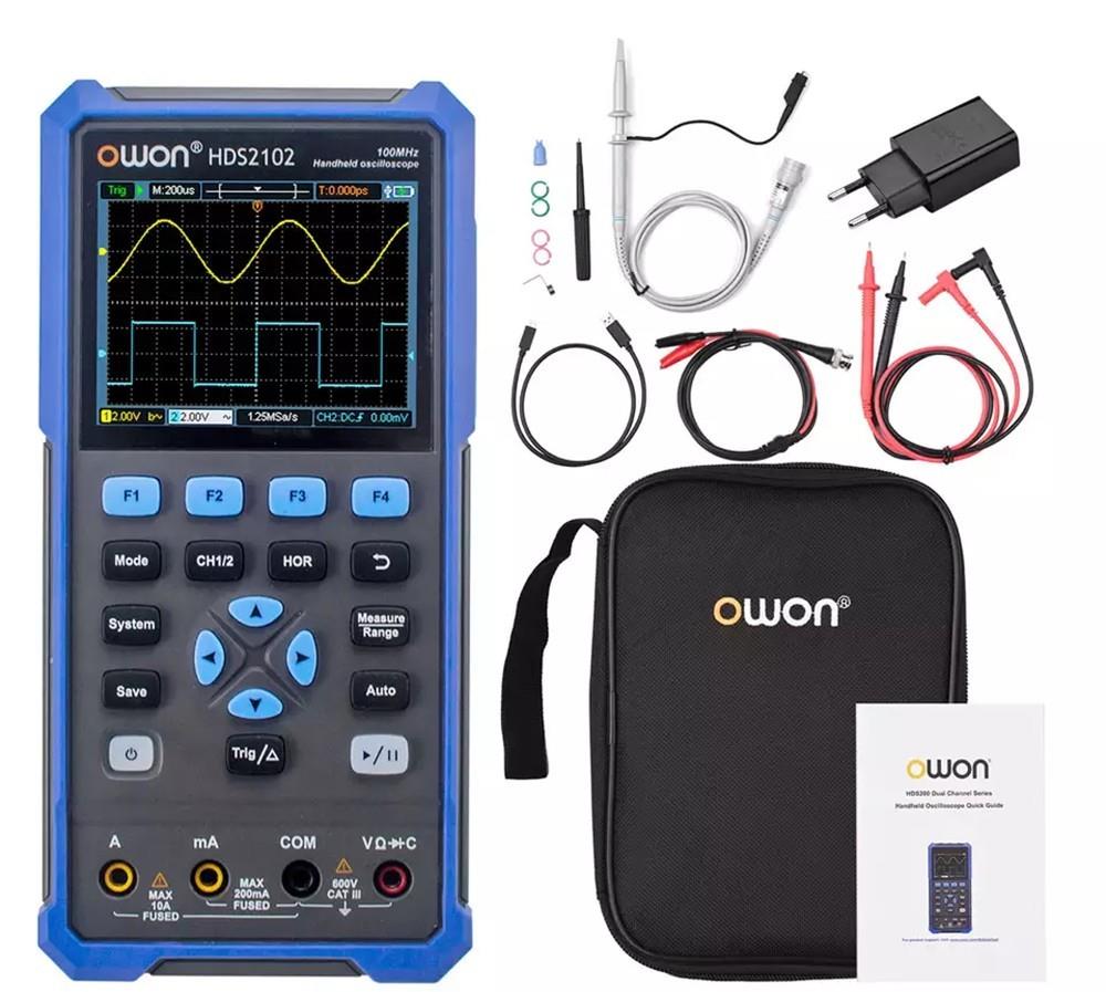 OWON HDS2102 2 in 1 Digital Oscilloscope AU Plug