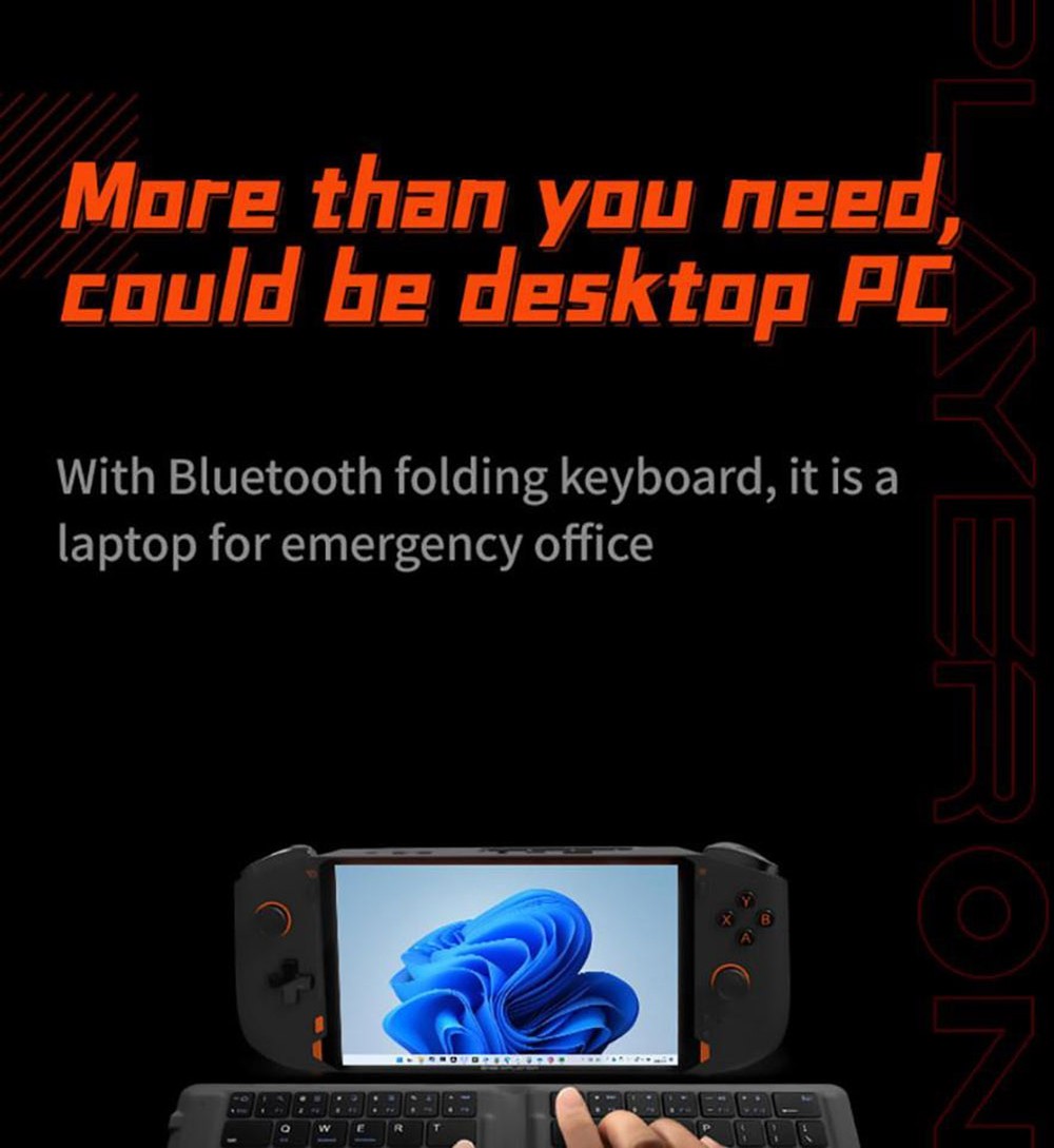 One Netbook OneXPlayer Mini Pro PC Game Console 16GB 512GB Black EU