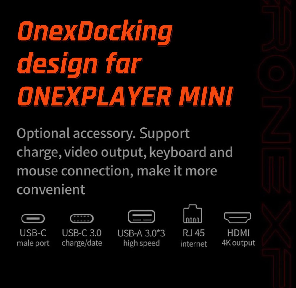 One Netbook OneXPlayer Mini Pro PC Game Console 16GB 512GB Black US