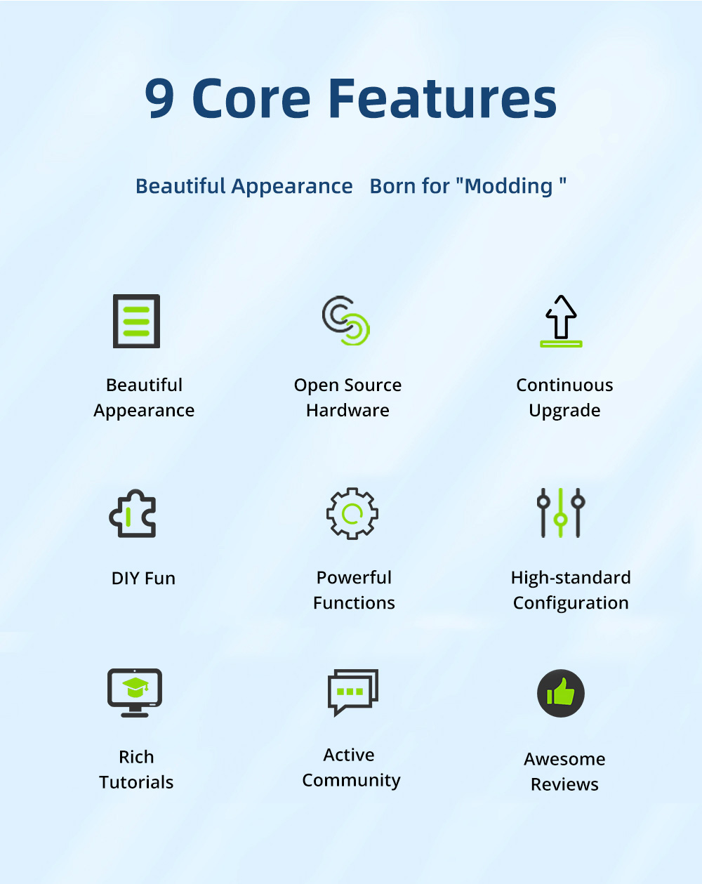 Lerdge iX 3D Printer Kit Orange