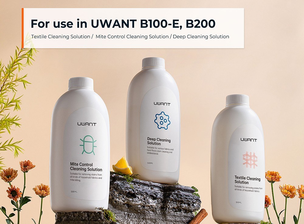 500ml Deep Cleaning Solution for UWANT B100-E/B200/X100