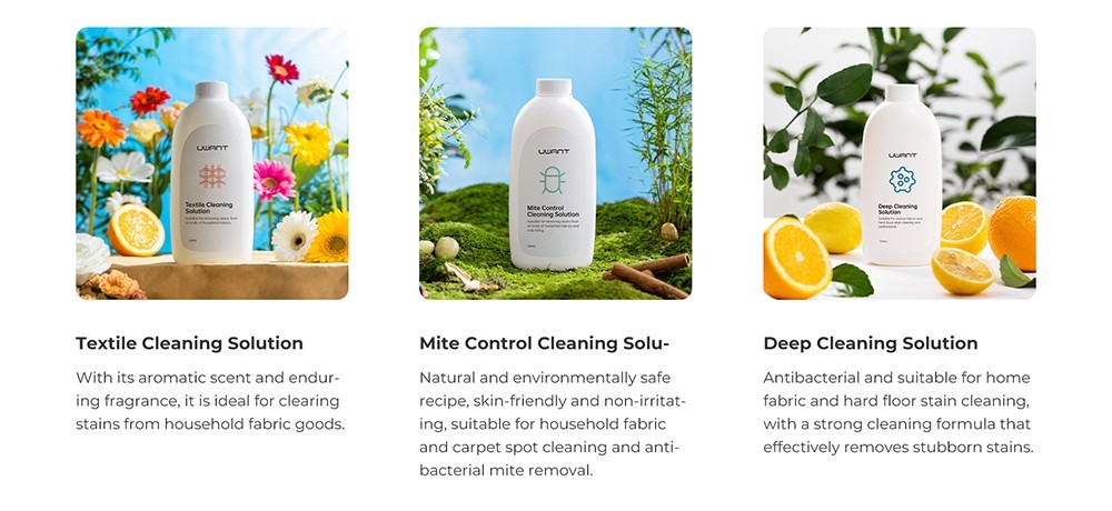 500ml Deep Cleaning Solution for UWANT B100-E/B200/X100