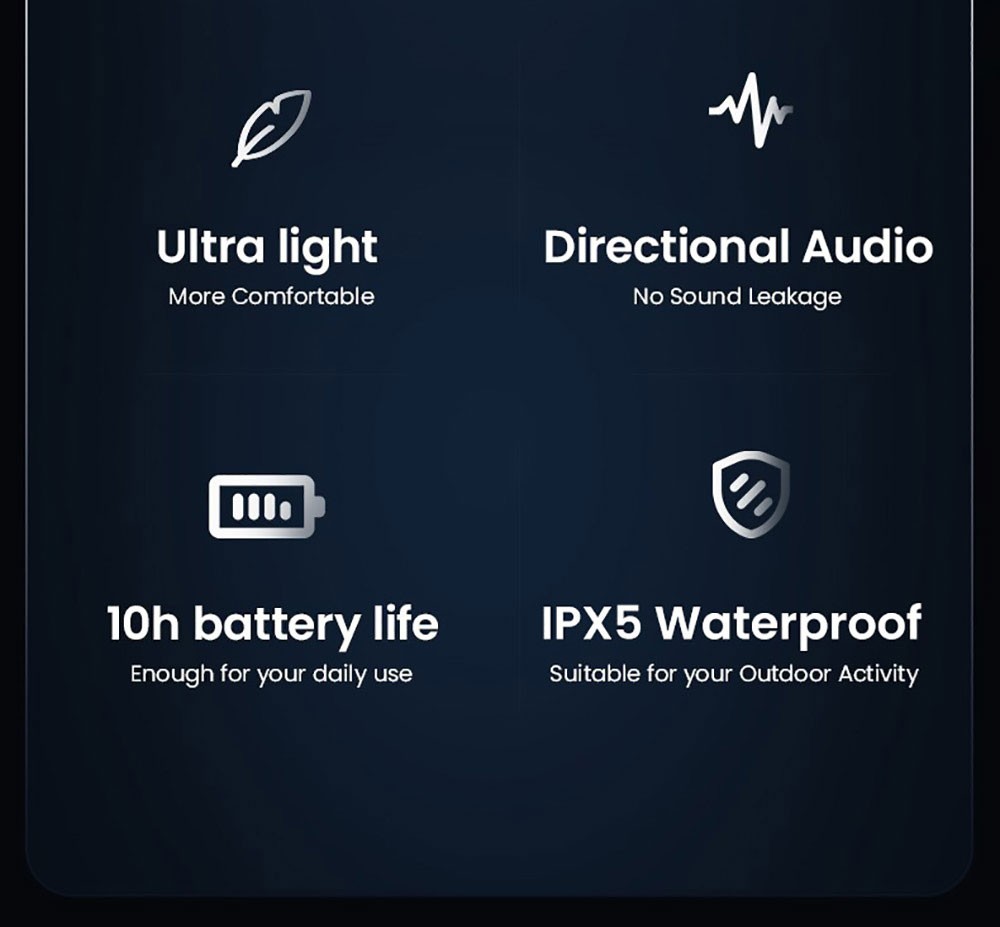 Coowoo OPENEAR Duo Sports Headset