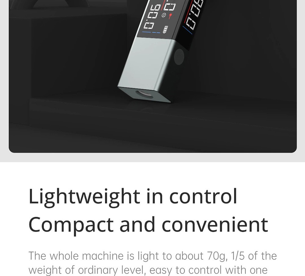 Duka LI1 Single LLaser Protractor Digital Inclinometer