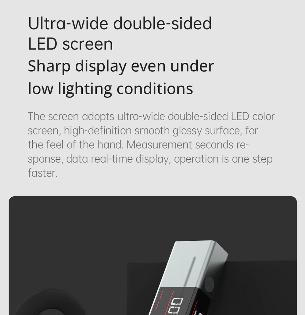 Duka LI1 Single LLaser Protractor Digital Inclinometer
