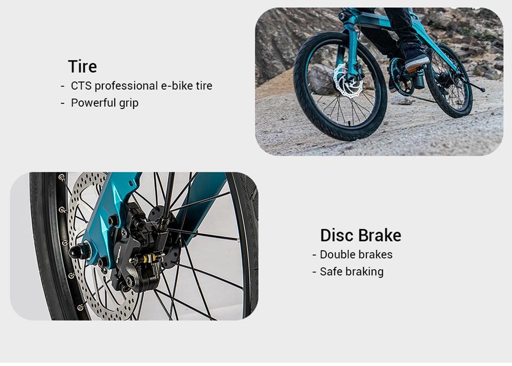 FIIDO X Electric City Bike 25km/h Speed 36V 11.6AH 250W Motor