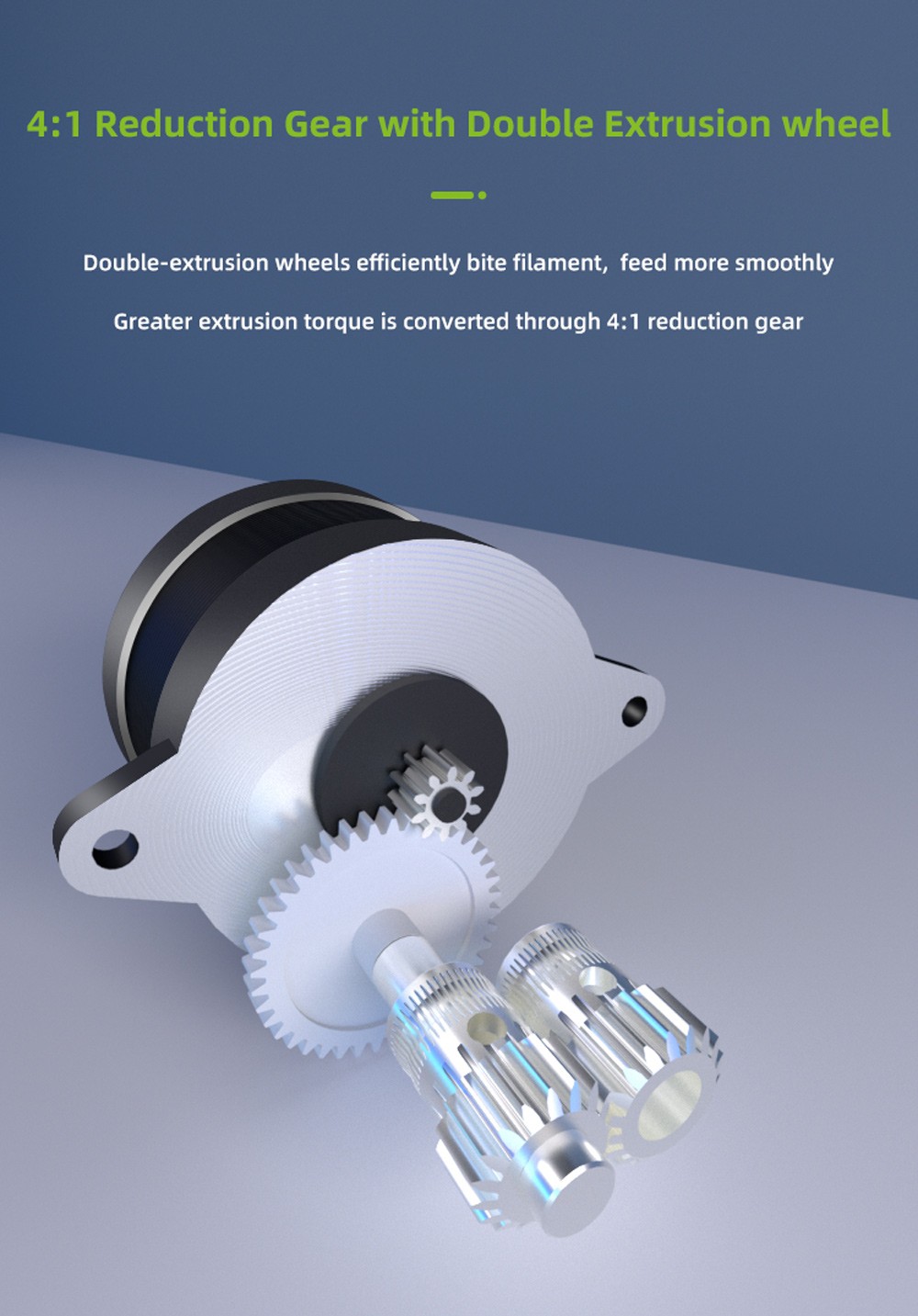 Lerdge Aquarius Direct Extruder with Motor