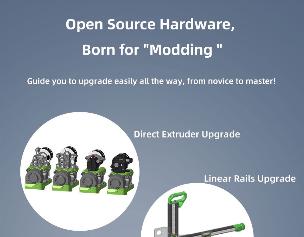 Lerdge iX 3D Printer RTP Version Pre-Assembly Blue