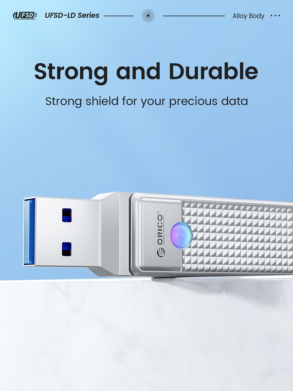 ORICO UFSD 128GB Dual Flash Drive