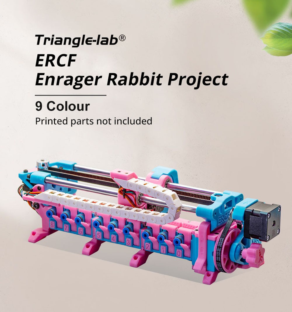 Trianglelab 9 Channel Trident Mmu Kit for Voron / Klipper Based 3D Printers