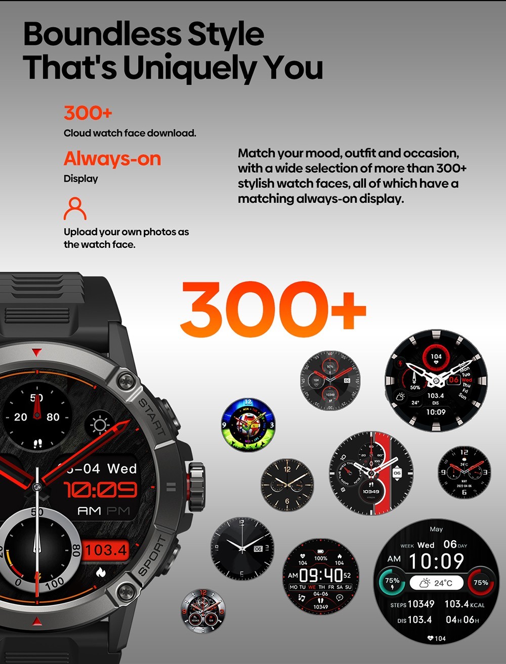 Zeblaze Ares 3 Smartwatch Black