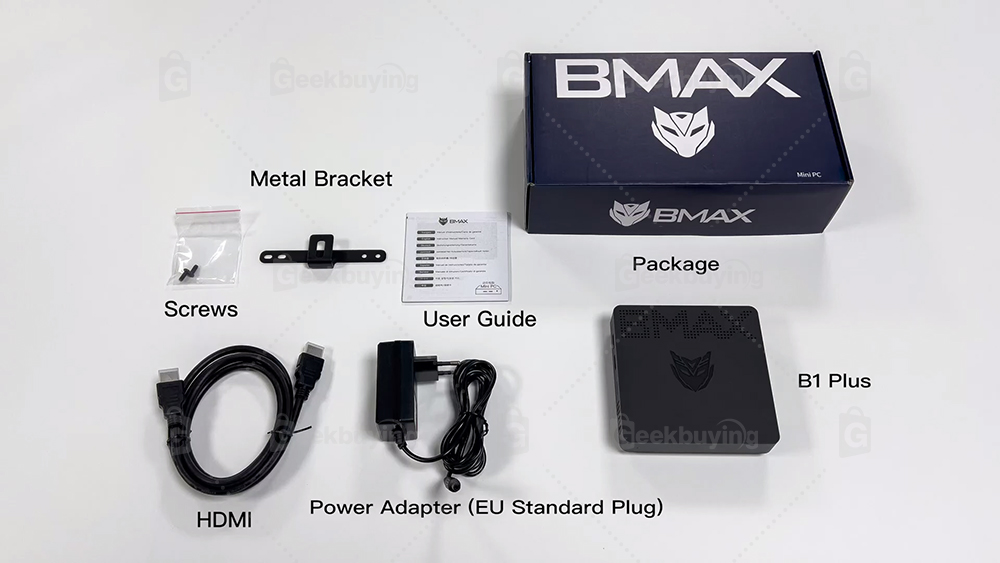 BMAX B1 Plus Mini PC Intel Celeron N3350 6GB RAM 64GB ROM