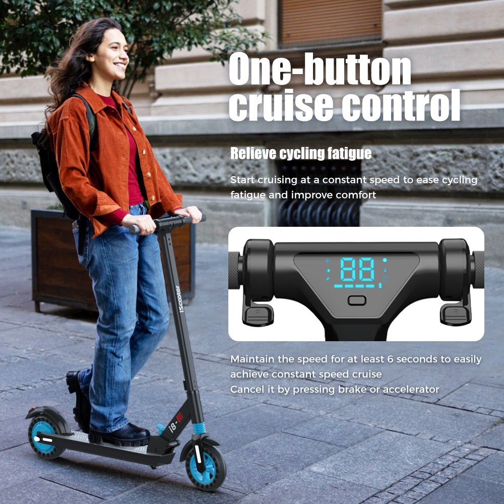 iScooter i8 Electric Scooter 8 inch Honeycomb Tire