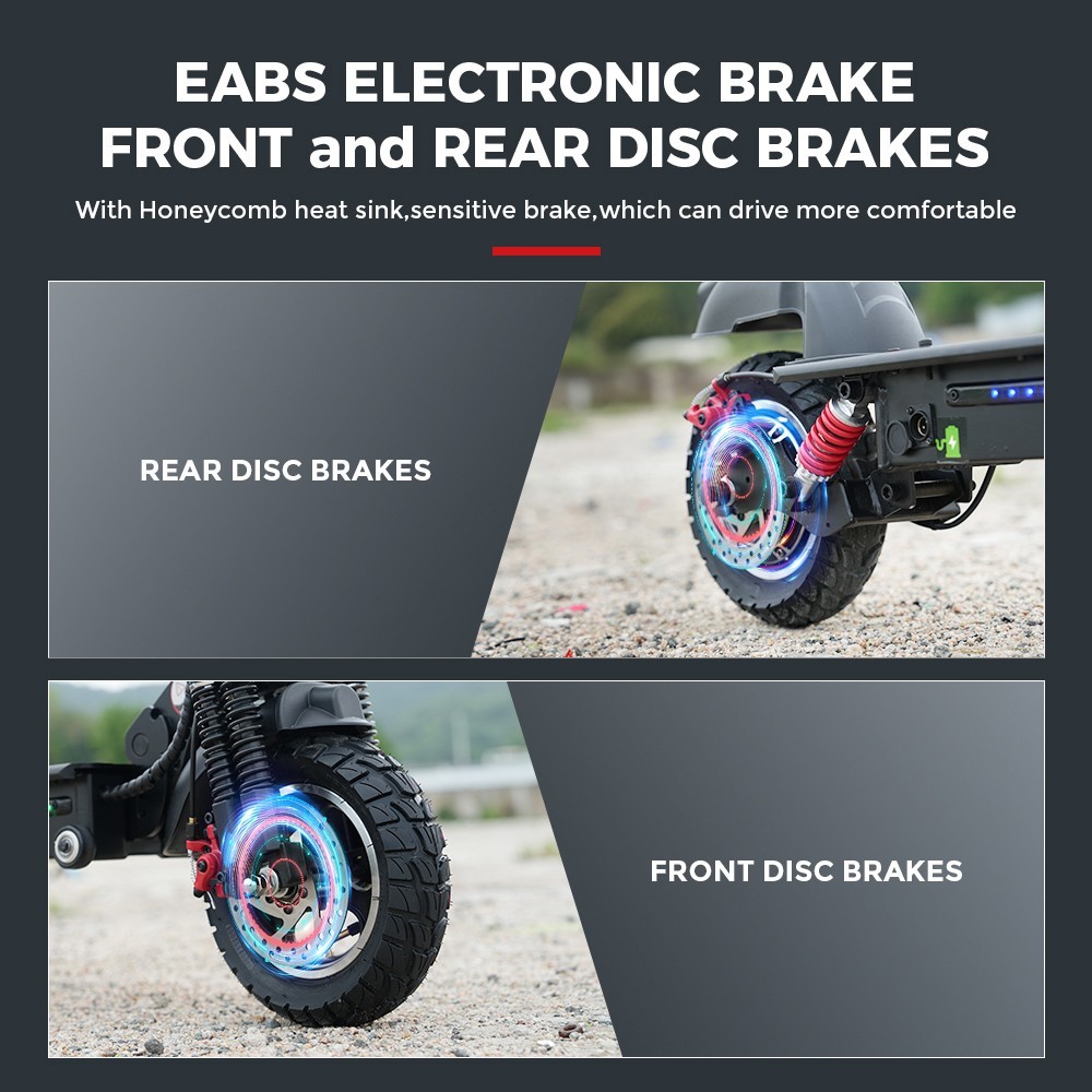 iScooter iX5 10-inch Off-road Electric Scooter 1000W Motor