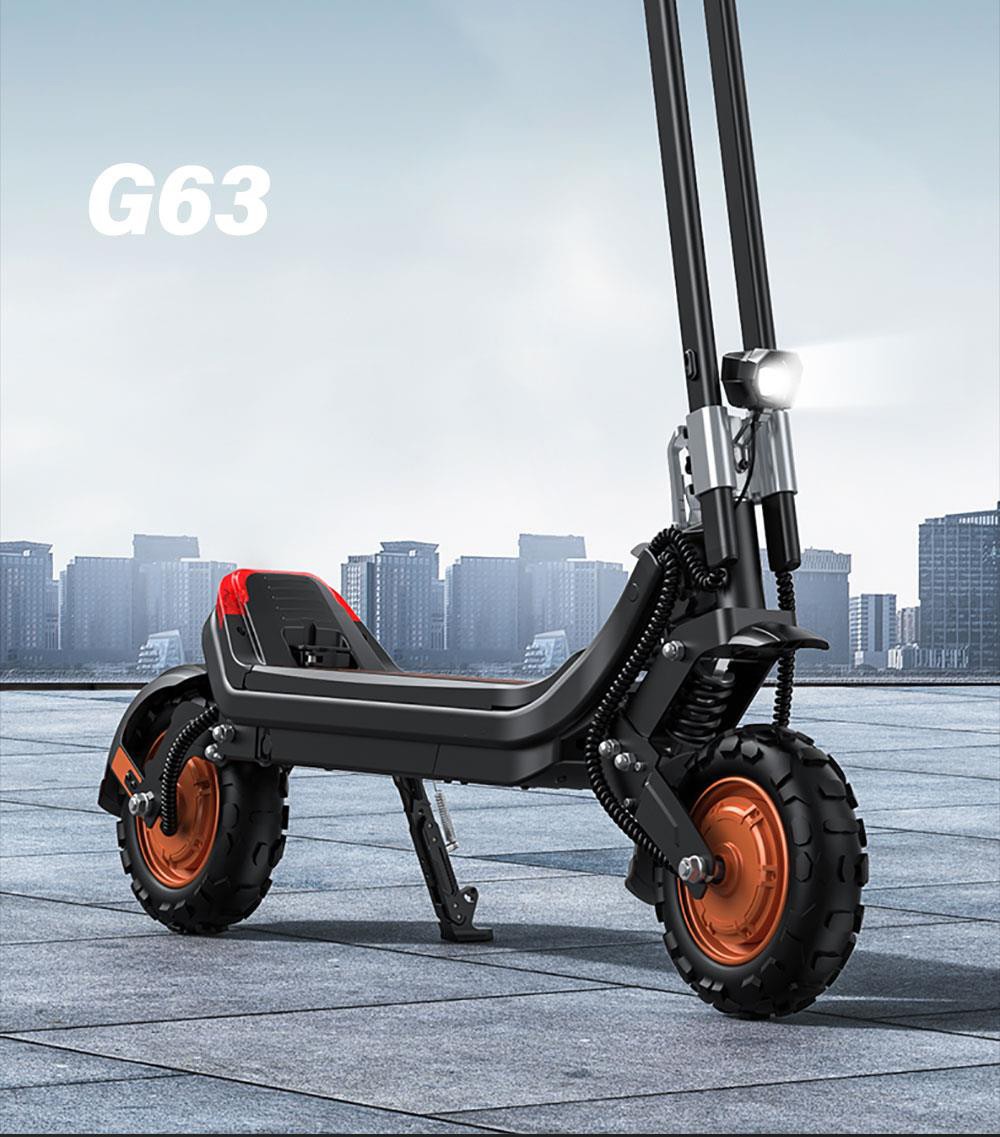 G63 Dual Motors Electric Scooter 20Ah Big Battery Tuya APP