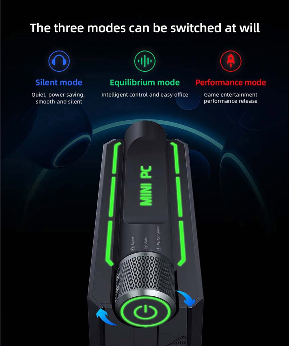 AM08 Pro Mini PC 16GB DDR5 1TB SSD EU