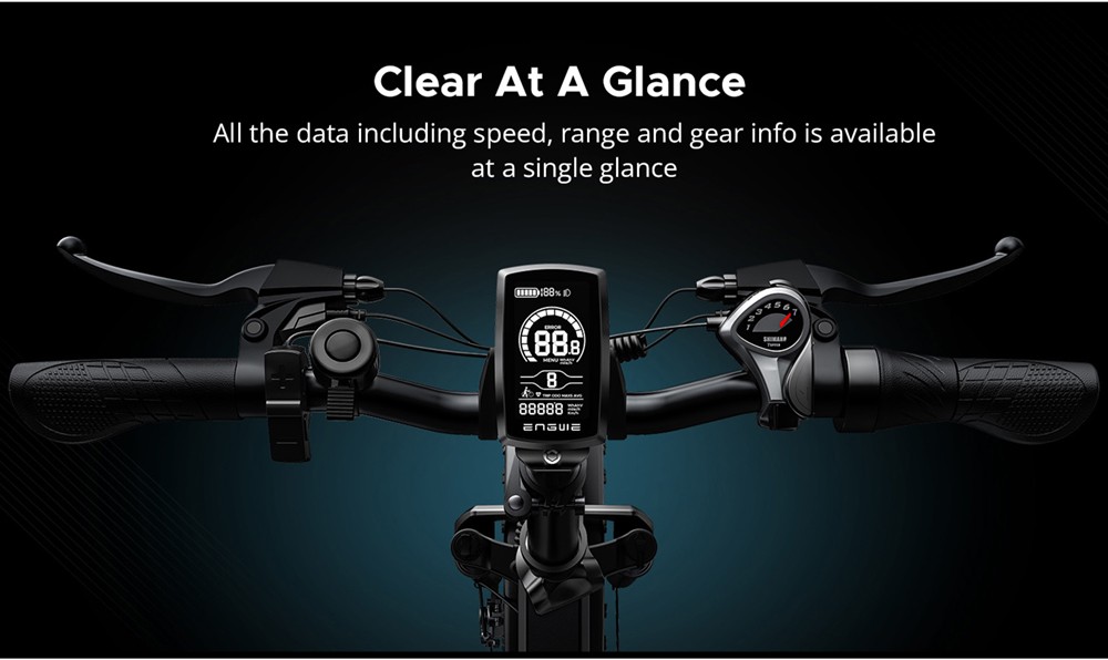 ENGWE EP-2 Electric Bike 20 inch 750W Motor 48V 13Ah 35km/h Orange