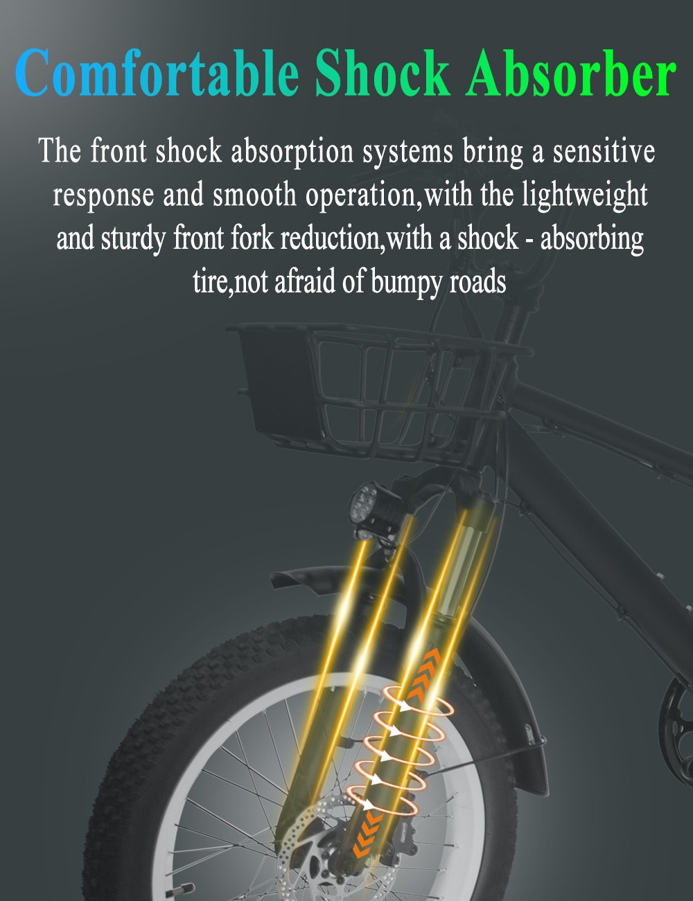 GUNAI GN66 Electric Cargo Bike 20 inch 48V 28Ah 45km/h 1000W Motor