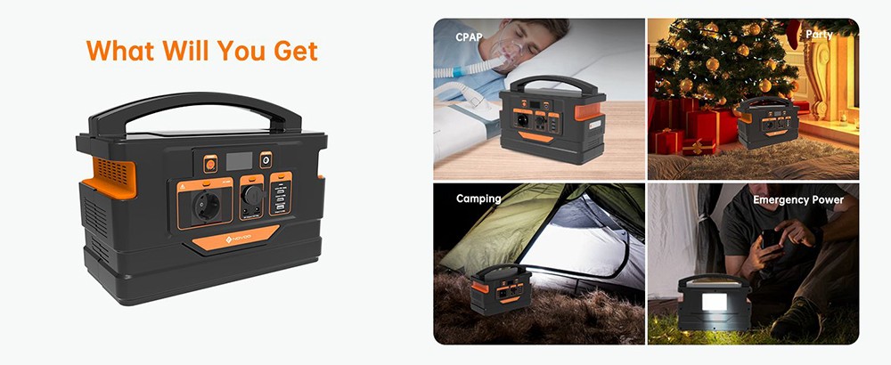 NOVOO RPS1000 1000W Portable Power Station