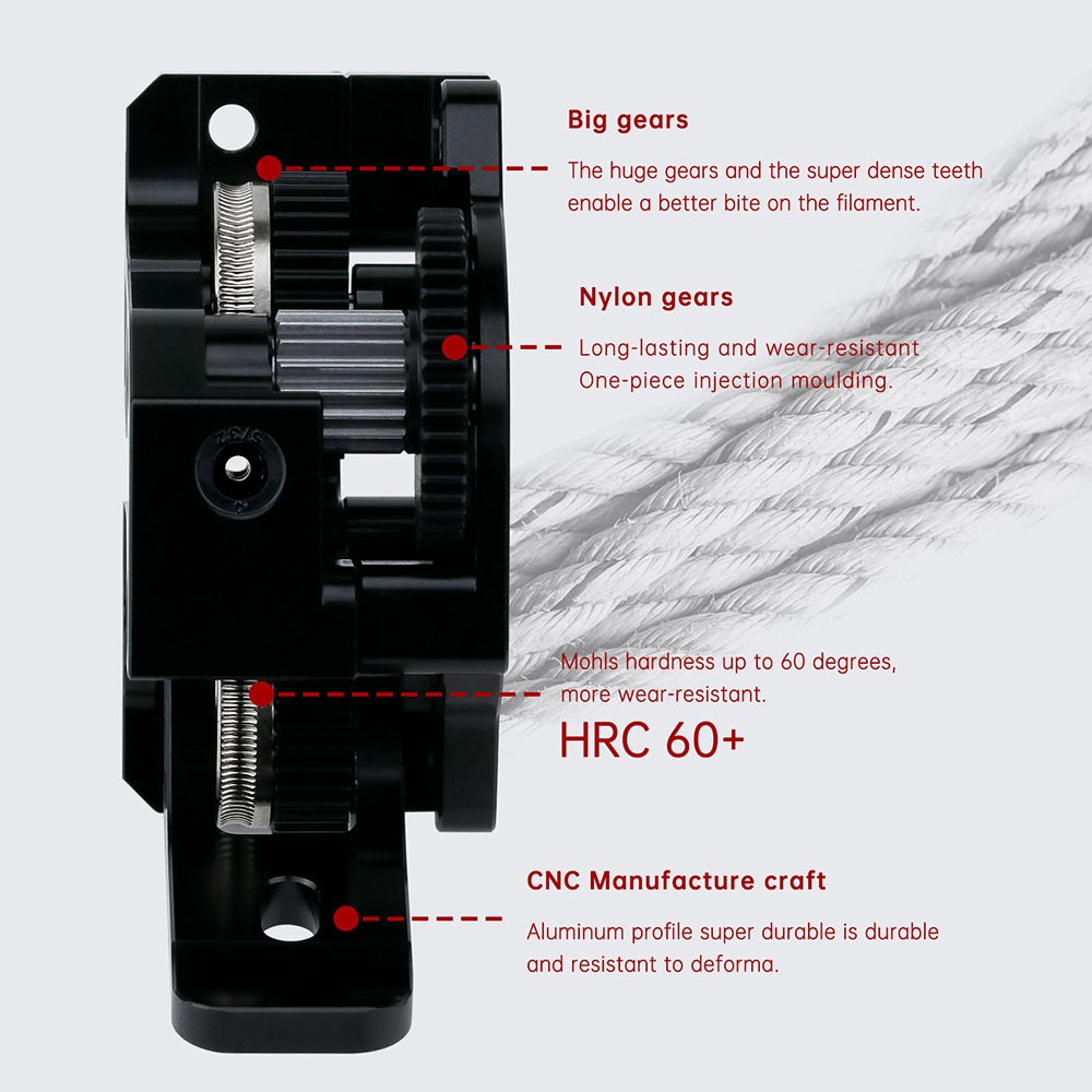 TWO TREES HGX-LITE Extruder Silver